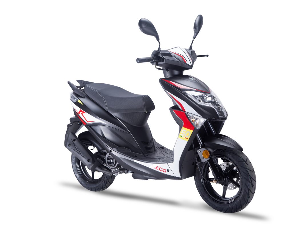 The Leeway Retro 50cc In Stock With Free Colour Coded Top Box – The ...