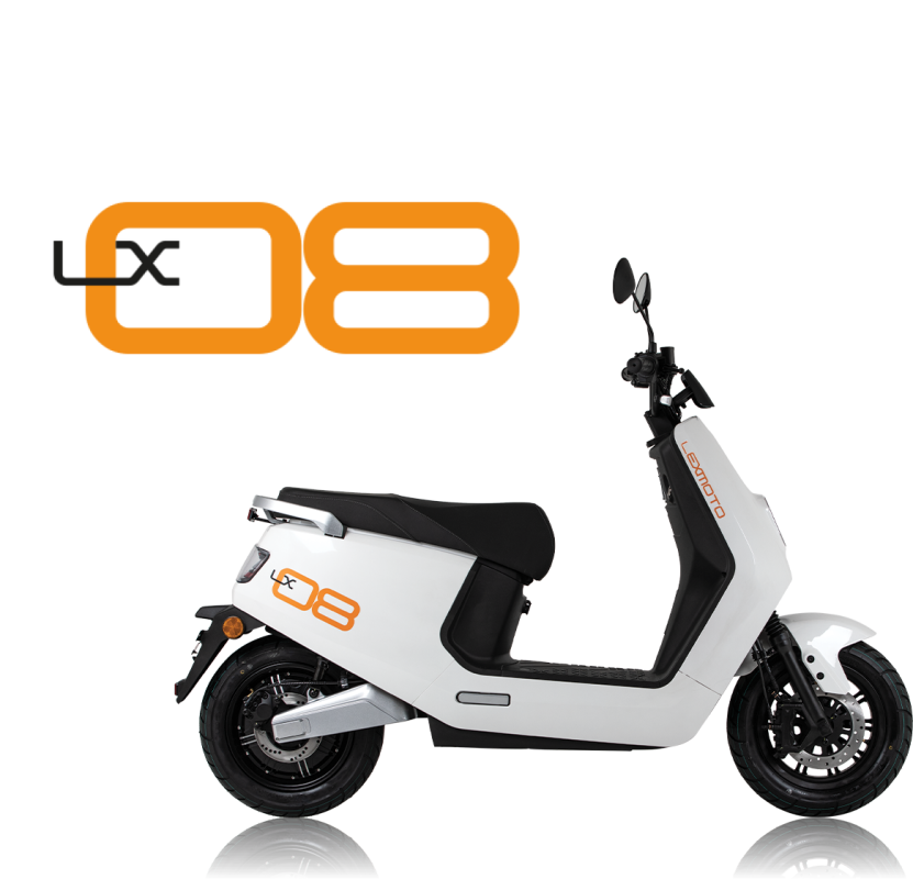 Lexmoto LX08 Electric-Scooter Finance Available – The Scooter Warehouse