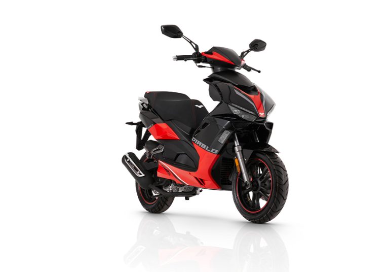 Lexmoto Diablo 50cc Scooter Euro 5 In Stock – The Scooter Warehouse