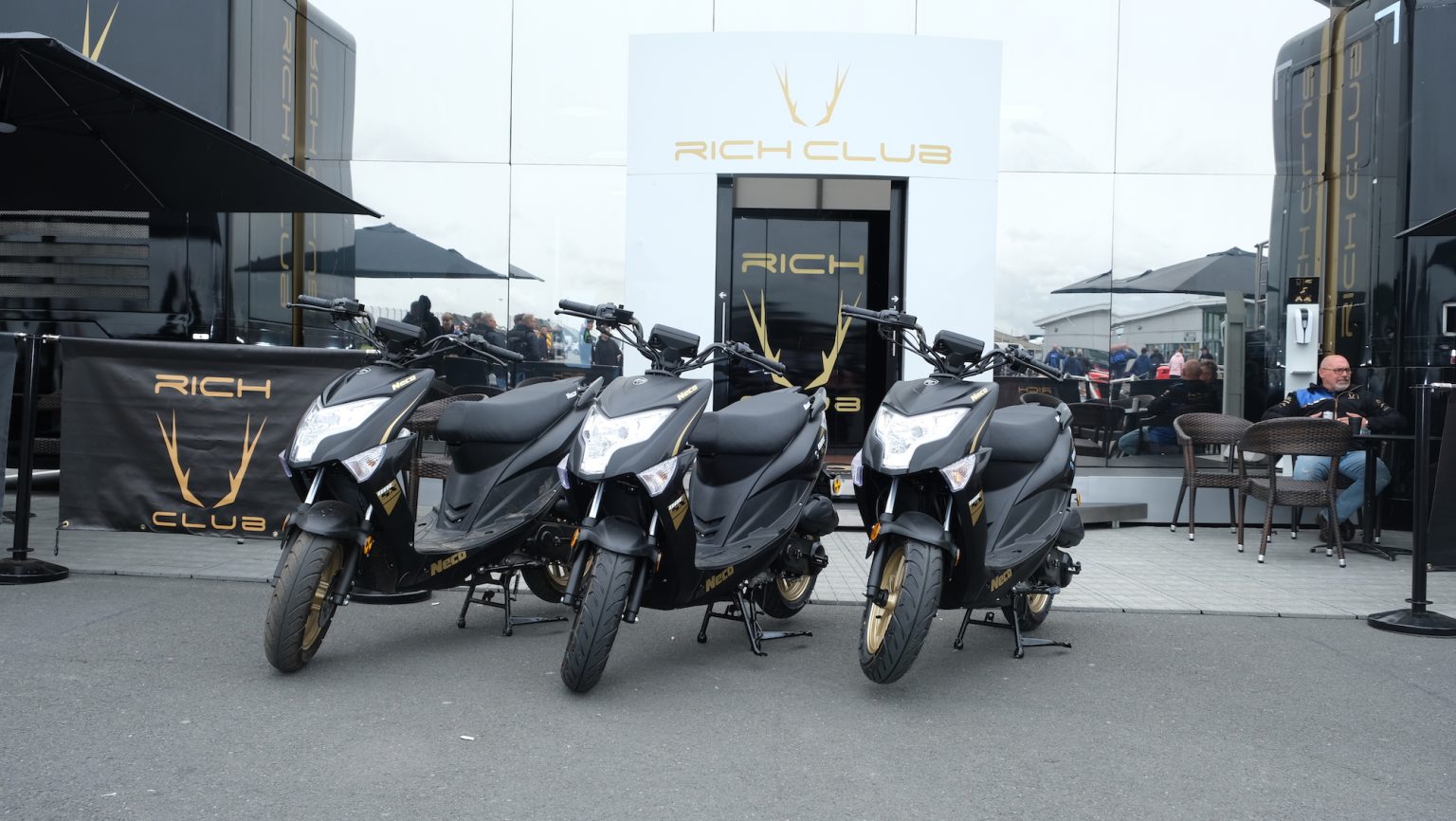 Neco One SX 50cc Scooter 12″ Wheels Euro 5 In Stock – The Scooter Warehouse